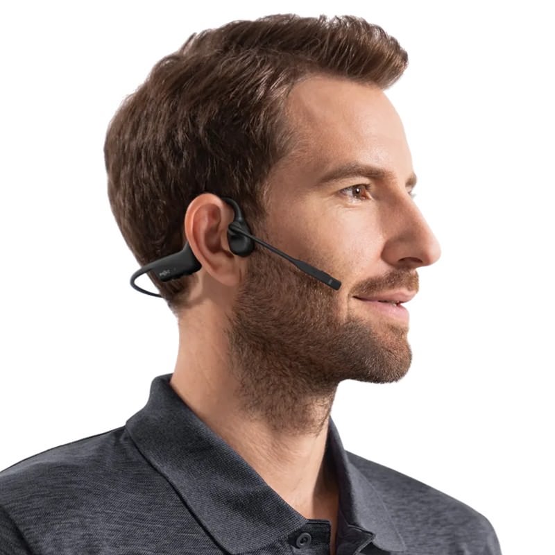 Shokz OpenComm2 2025 Upgrade Wireless Bluetooth Bone Conduction ...