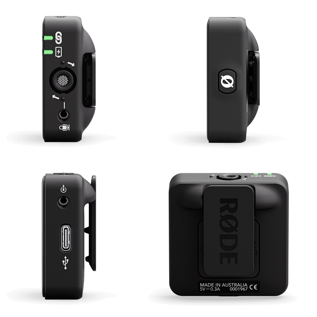 RODE Wireless ME Single (Dual Channel) Compact Wireless Microphone ...