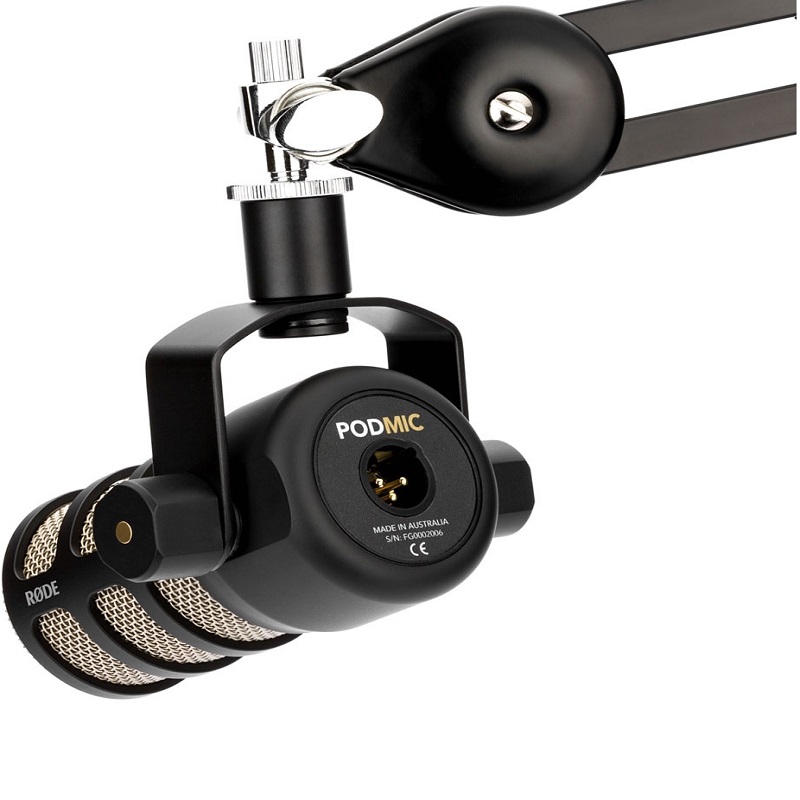 RODE PodMic Broadcast-quality Cardioid Dynamic XLR Microphone | RØDE ...