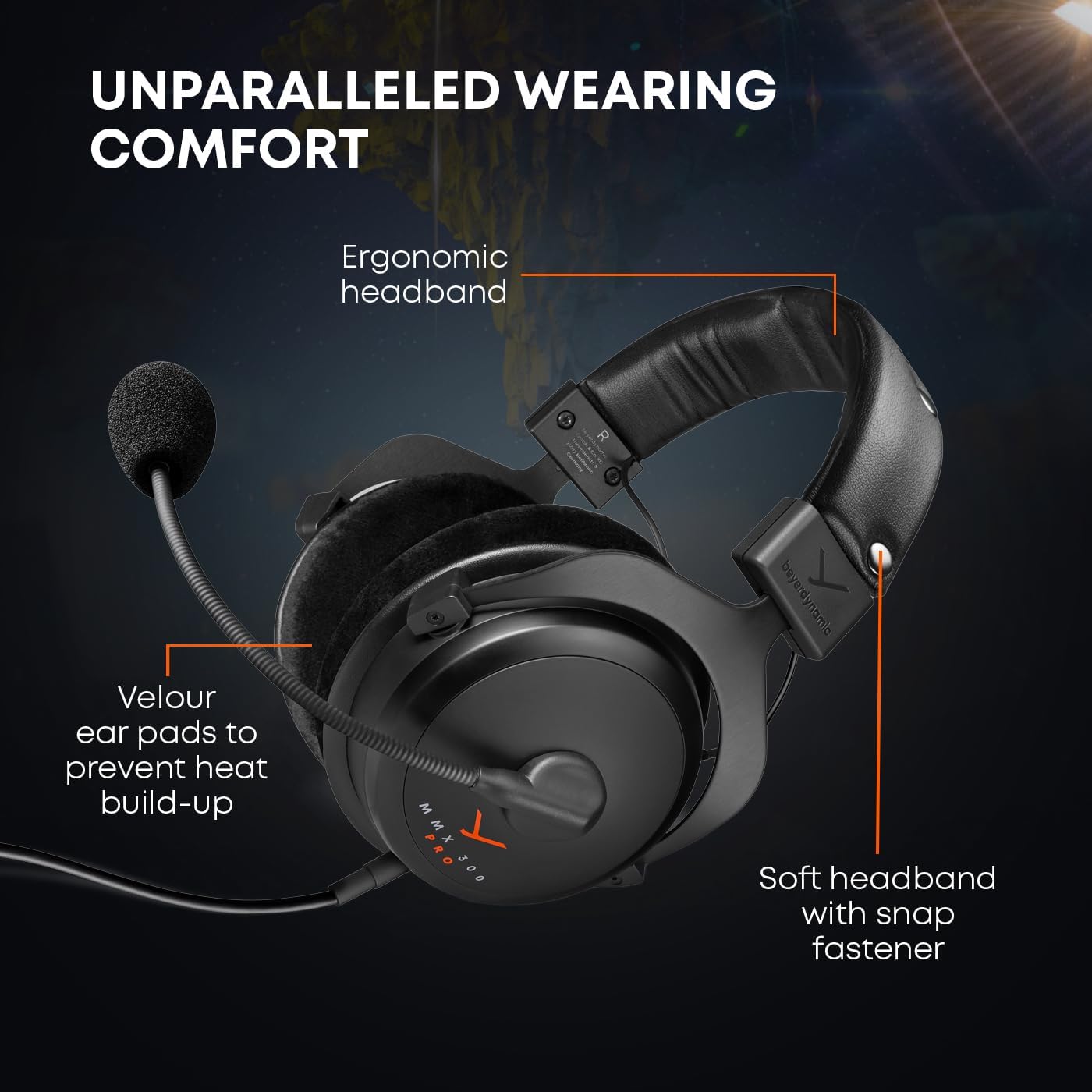 Beyerdynamic MMX300 PRO Gaming Headset with Boom Mic | Beyerdynamic ...