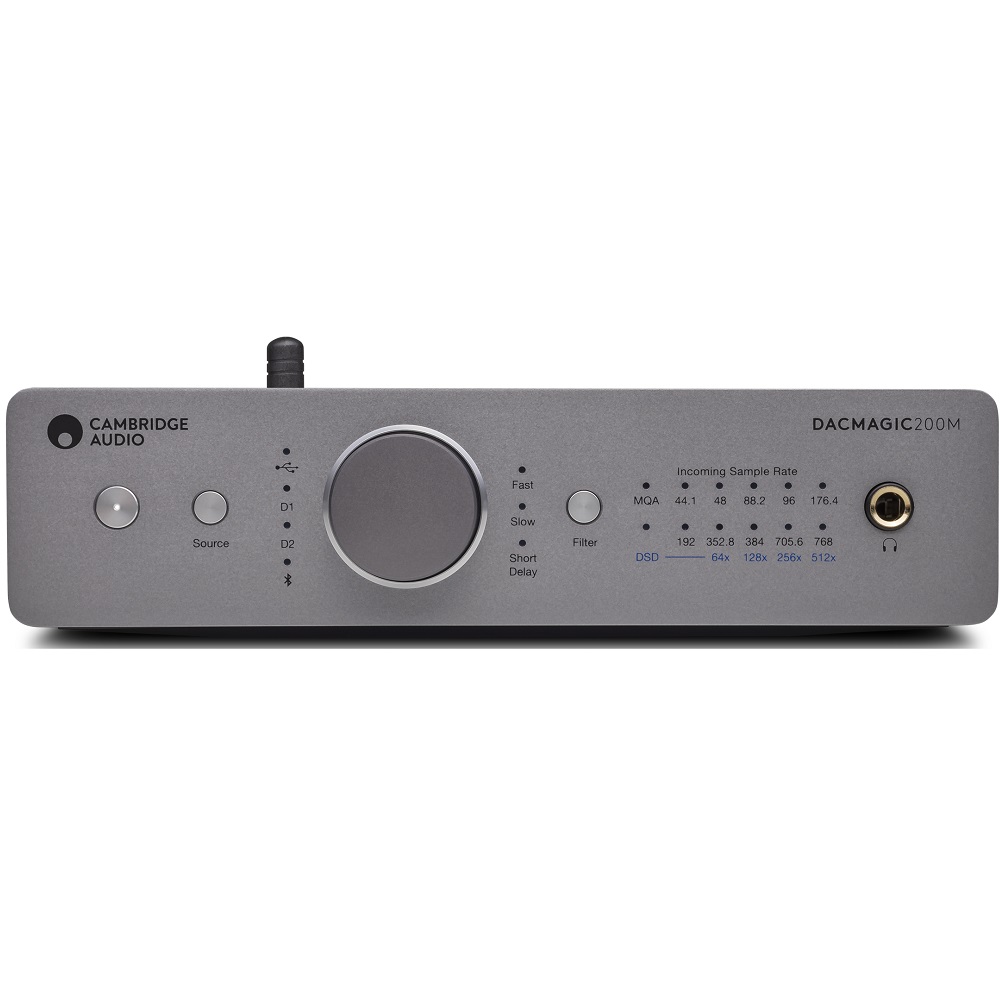 Cambridge DacMagic 200M MQA Wireless/Wired Bluetooth Desktop DAC & Headphone Amplifier ...