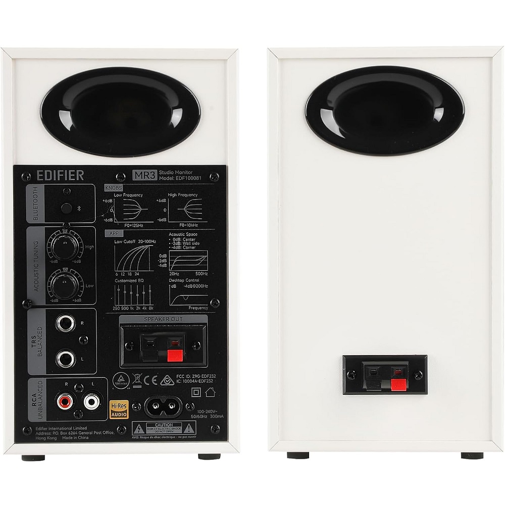 Edifier MR3 Wireless Bluetooth Studio Monitoring Desktop Bookshelf ...