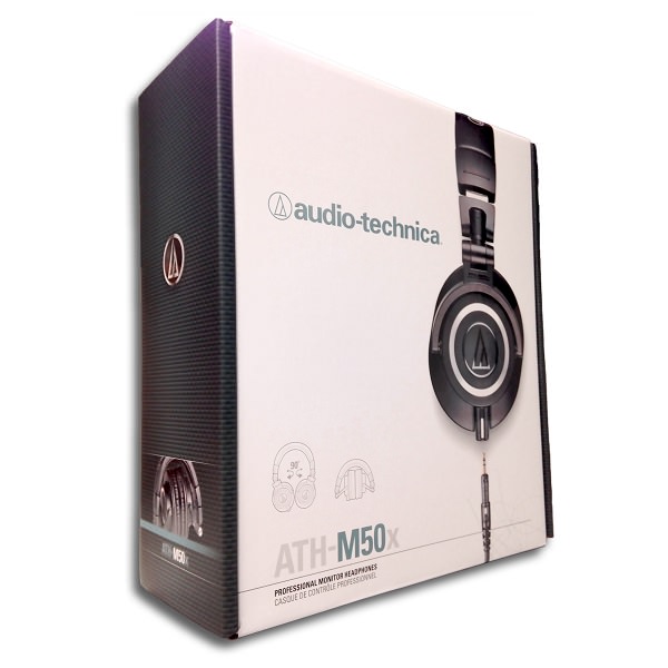 Audio-Technica ATH-M50x Professional DJ Studio Monitoring Over-Ear ...