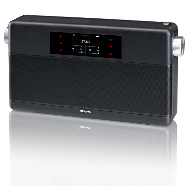 Geneva WorldRadio Wireless Bluetooth Speaker - Black
