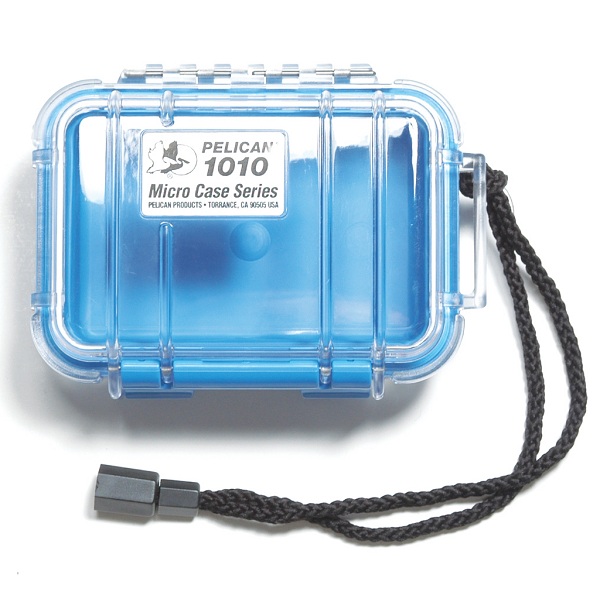 Pelican 1010 Micro Case - Clear Blue