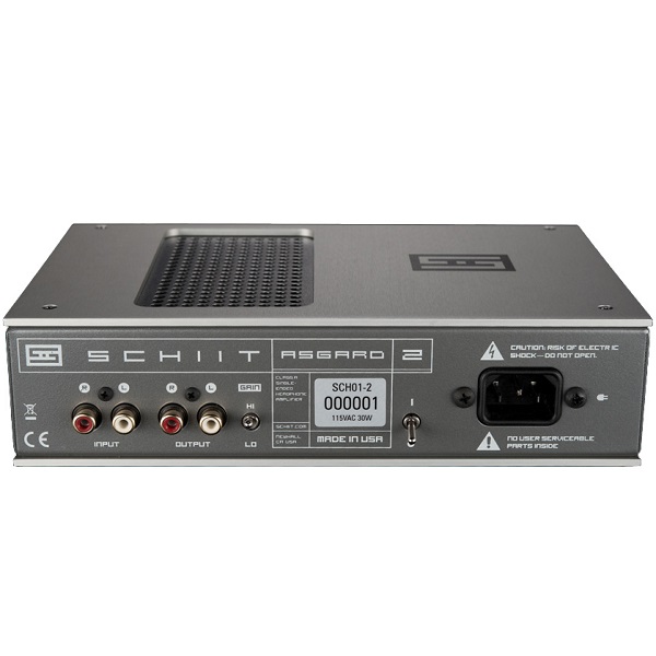 Schiit Audio Asgard 2 Desktop Headphone Amplifier