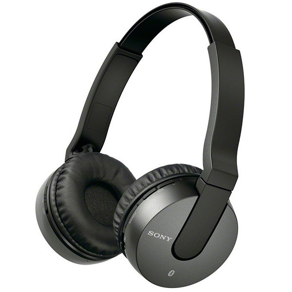Sony MDR-ZX550BN Wireless Bluetooth Noise-Cancelling On-Ear Headphone ...