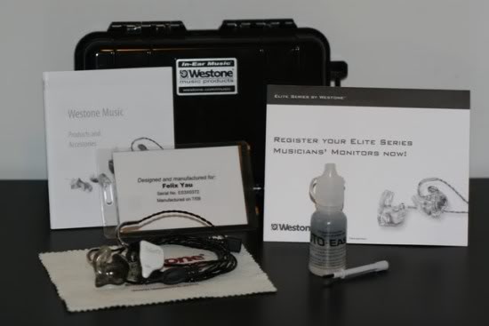 Westone Deluxe Monitor Case