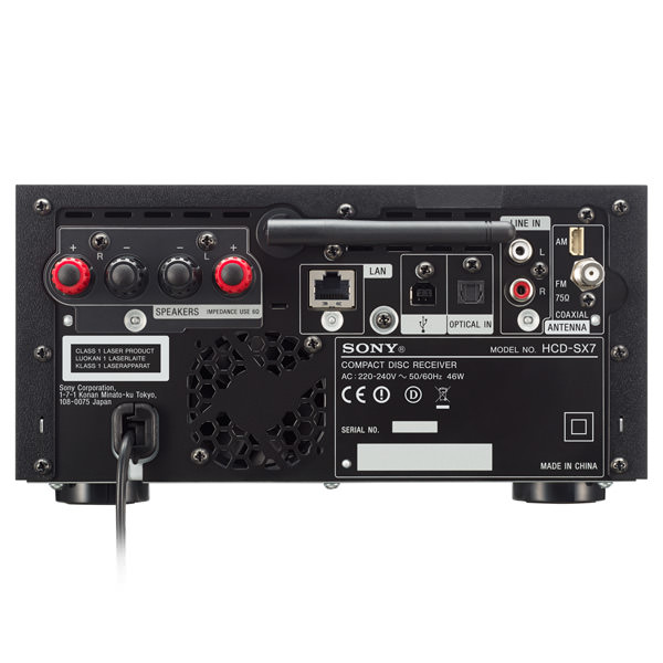 Sony CMT-SX7 CD/DVD/Tuner Micro Hi-Fi 2.0 Speaker System | Sony Singapore