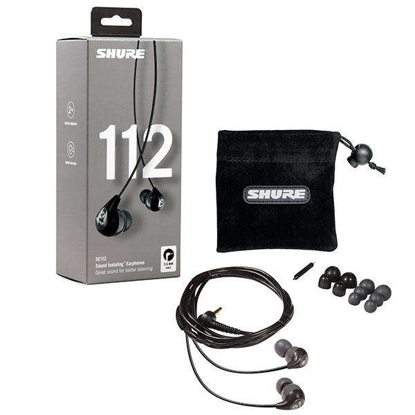 Shure SE112-GR-A In-Ear Earphone | Shure Singapore