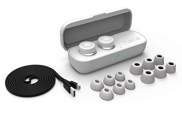 Doppler Labs Here One True Wireless Bluetooth In-Ear Earphone with Mic ...