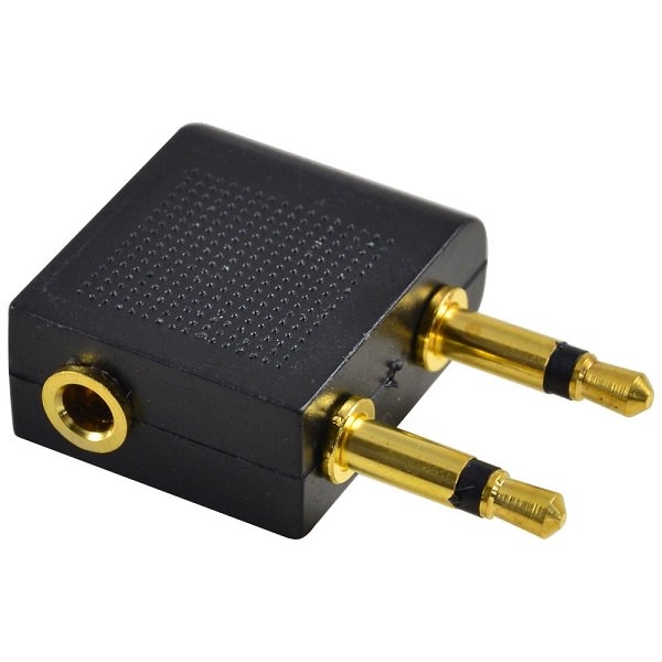3.5mm Jack Audio Converter Travel Airplane Flight Adapter | Travelling ...