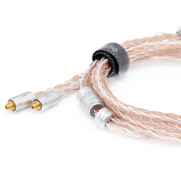 iBasso CB12s 8-conductor Copper+Silver-Plated Copper Hybrid MMCX ...