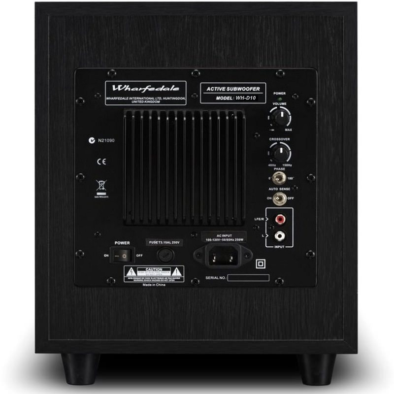 WH-D10 Powered Active Subwoofer | Wharfedale Singapore