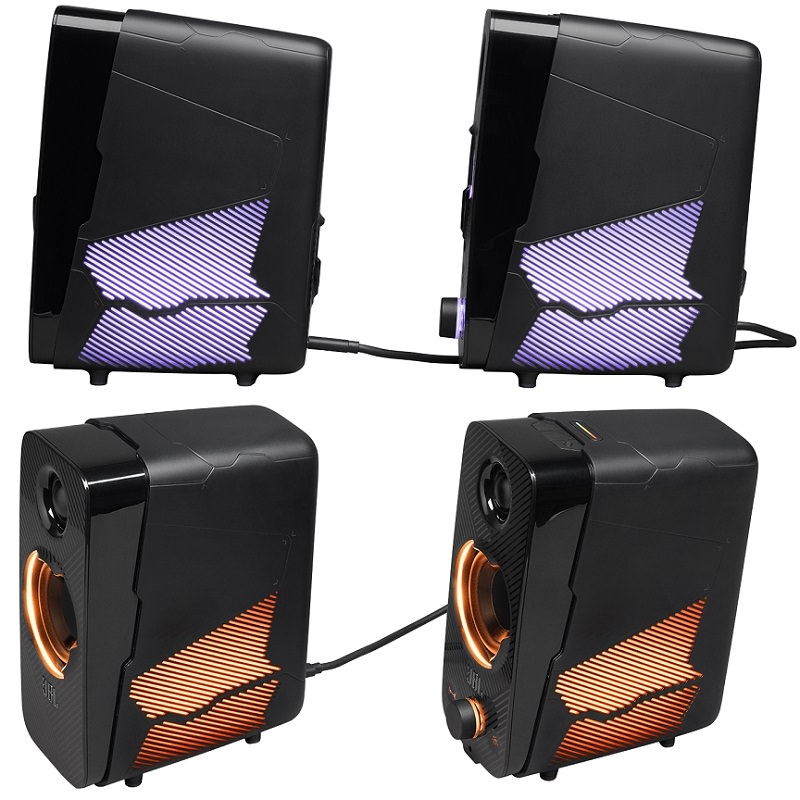 JBL Quantum Duo Bluetooth, Aux-In, USB PC Desktop Laptop Gaming ...