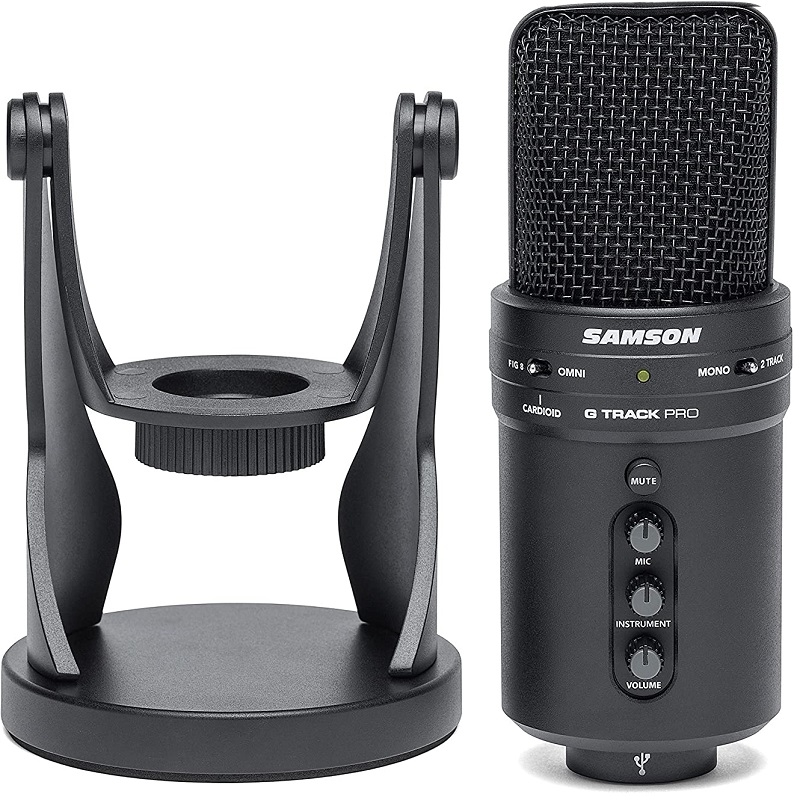 G-Track Pro USB Cardioid Condenser USB Microphone | Samson Singapore