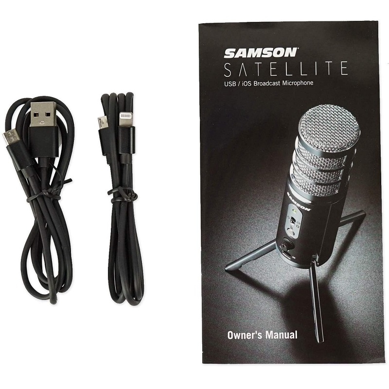 Samson Satellite iOS & USB Cardioid Condenser USB Microphone | Samson ...