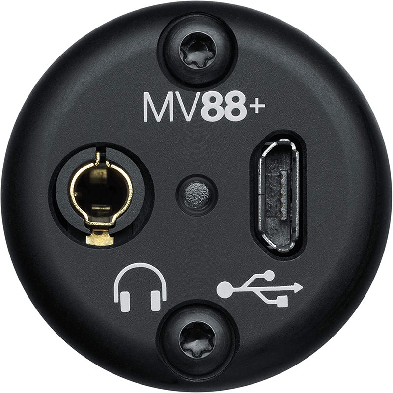 MV88+ Video Kit Stereo Condenser Microphone with Manfrotto PIXI Tripod ...