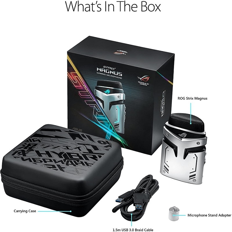 ROG Strix Magnus USB Cardioid Condenser Gaming Microphone l ASUS Singapore