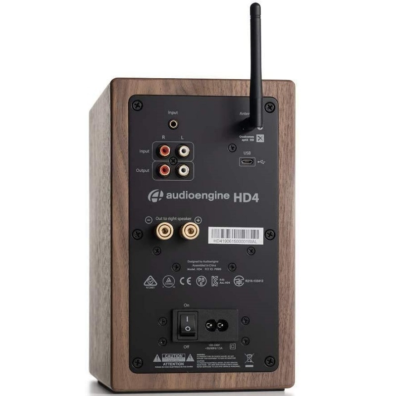 HD4 Wireless Bluetooth 2.0 Desktop Bookshelf Speakers | Audioengine Singapore