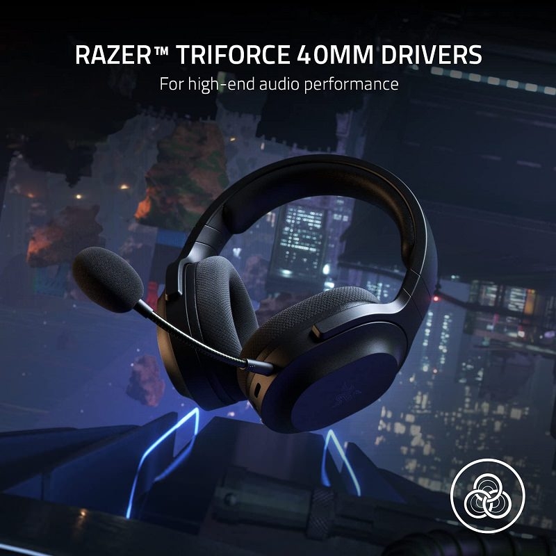 Razer Barracuda X Wireless 2.4GHz Over-the-Ear Gaming Headset with ...