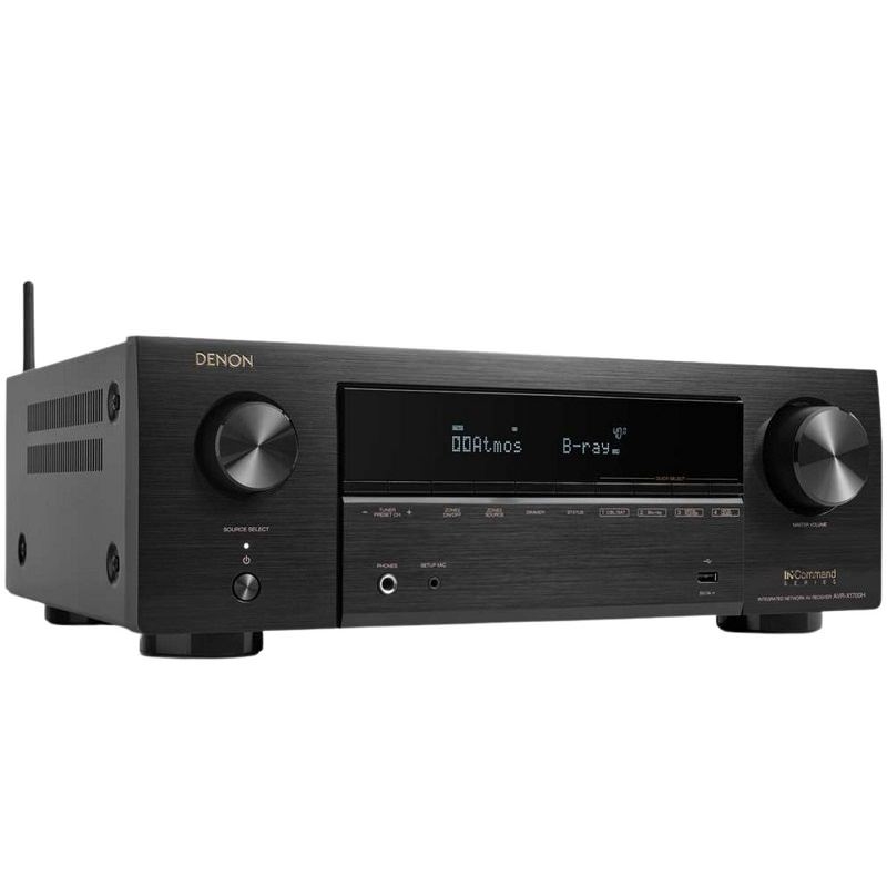 AVR-X1700H Multi-Room Wireless Bluetooth/WiFi/Ethernet Network Streamer ...