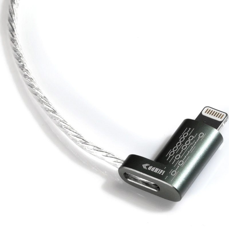 MFi06 Angled Lightening to Angled Type C Interconnect Cable | DD ddhifi ...