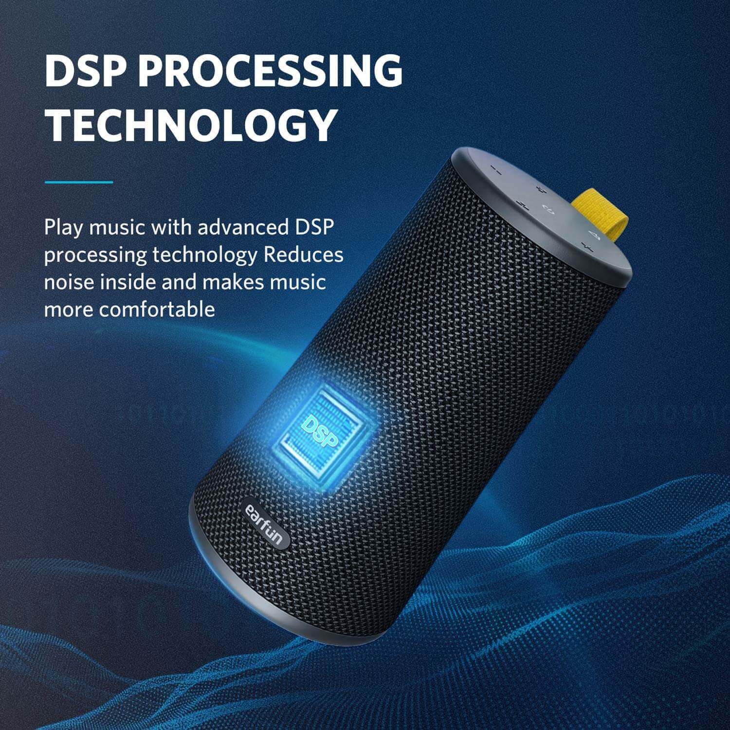 UBOOM IPX7 Waterproof Wireless Bluetooth 5.0 Portable Speaker with ...