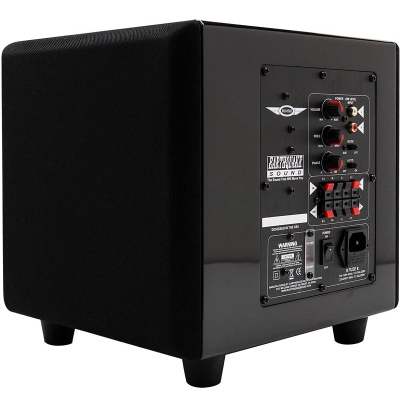 Earthquake Sound MiniMe P8 8-inch (2x8”) Powered Subwoofer l Earthquake ...