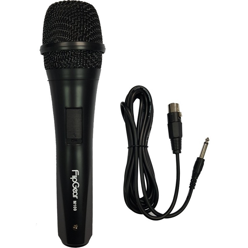 M100 Dynamic Vocal Handheld Microphone l Vinnfier Flipgear Singapore