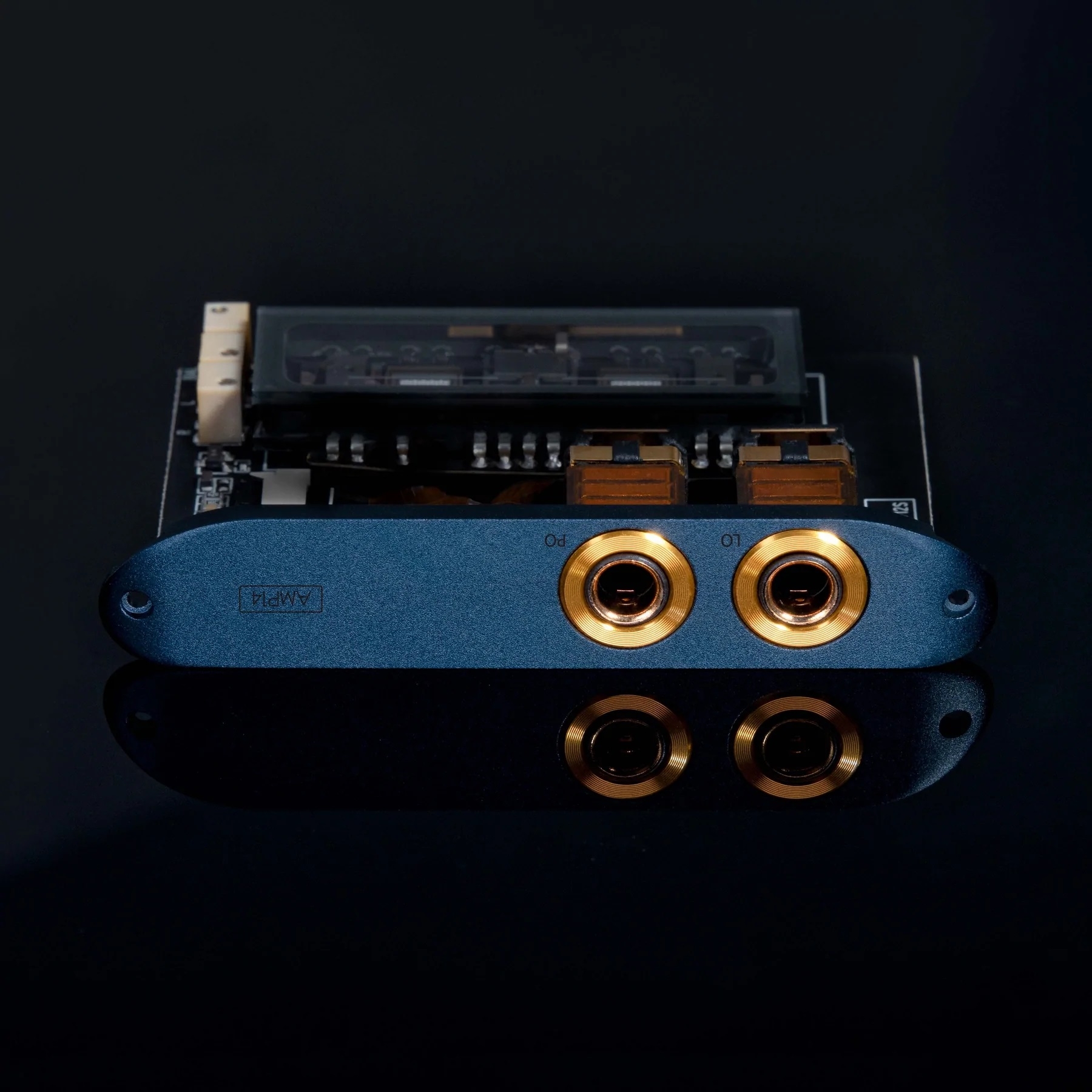 iBasso AMP14 Dual 4.4mm Balanced 3CH Vacuum Nutube Amplifier Card for iBasso DX300/DX320 -Black ...