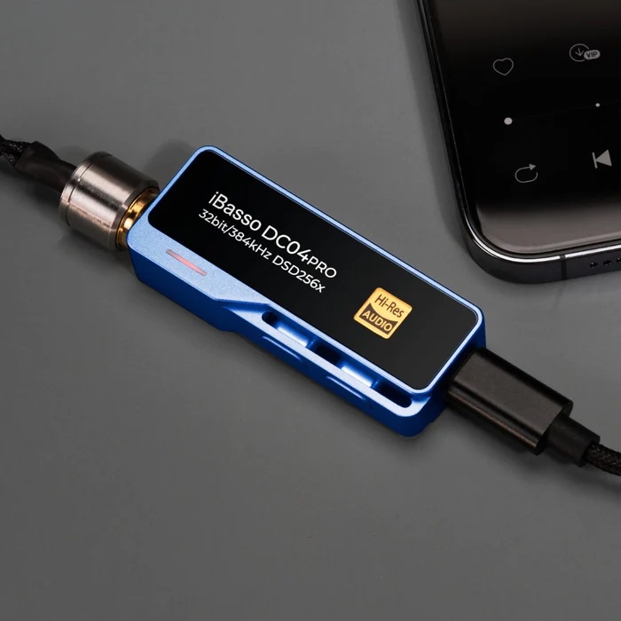 DC04 Pro Type-C USB to 3.5/4.4mm Balanced DAC & Heaphone Amplifier ...