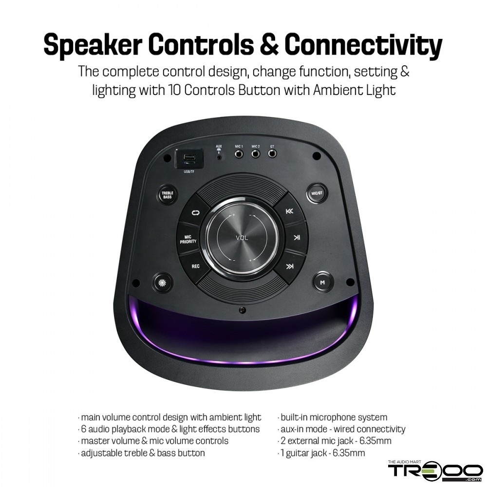 Tango XT5000 Wireless Bluetooth Portable Speaker l Vinnfier Singapore