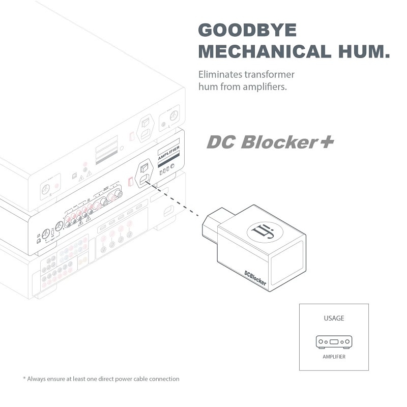 DC Blocker+ Mechanical Hum Remover l iFi Audio Singapore
