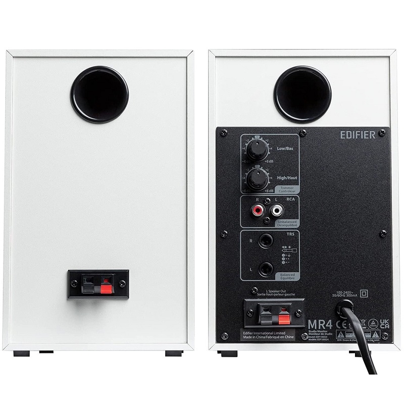 Edifier MR4 Studio Monitoring Wired Desktop Bookshelf Speakers ...