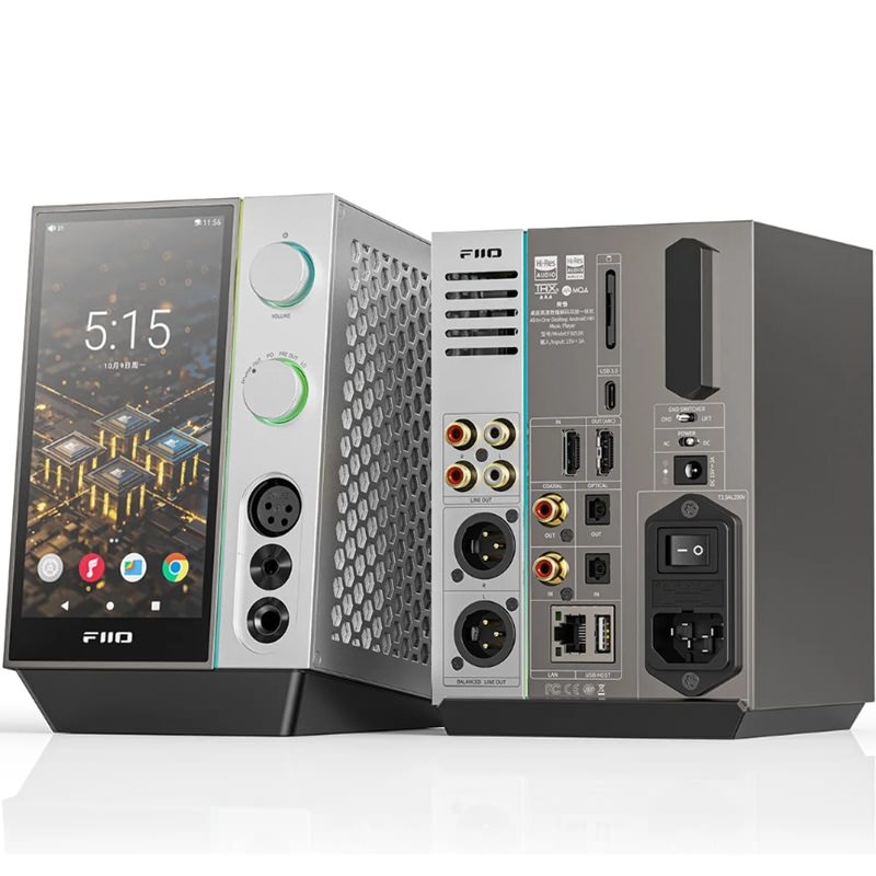 FiiO R9 Flagship Wireless/Wired Desktop All-in-One HiFi Streamer Audio ...