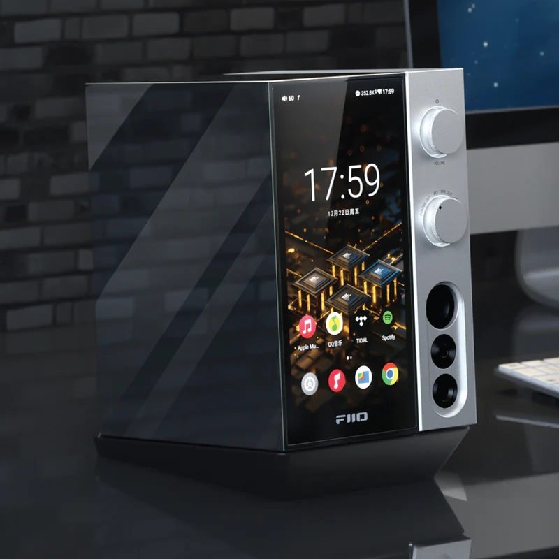 FiiO R9 Flagship Wireless/Wired Desktop All-in-One HiFi Streamer Audio ...
